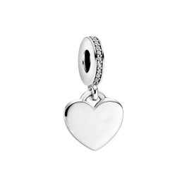 PANDORA MOMENTS Charm Gravierbares Herz 798761C01 - jetzt günstig kaufen!