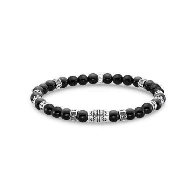 Thomas Sabo Armband Schwarze Beads A2087 507 11 jetzt gunstig kaufen