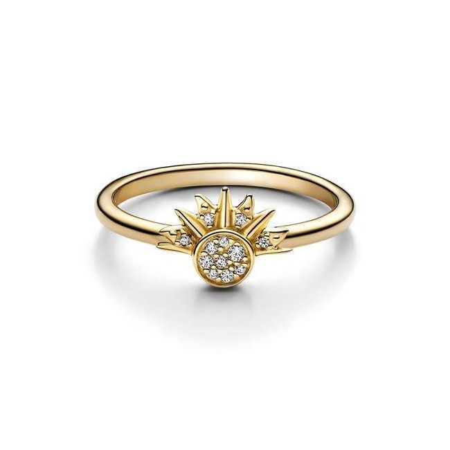 Sunflower ring pandora store