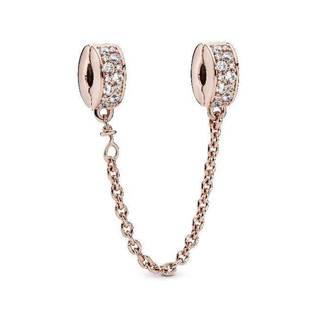 PANDORA ROSE Sicherheitskette Rosèvergoldet - jetzt günstig kaufen!