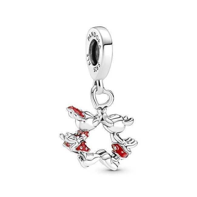 PANDORA DISNEY Charm "Mickey Mouse & Minnie Mouse Kuss" 790075C01