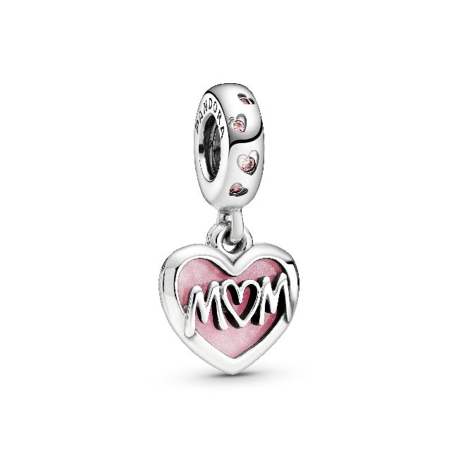 PANDORA Charm "Mom" Herz 798887C01 - Jetzt günstig kaufen!