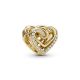 PANDORA SHINE Charm "Herz" 14k gelbvergoldet 762015C00
