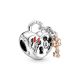 PANDORA DISNEY Charm "Mickey Mouse & Minnie Mouse Kuss" 790075C01