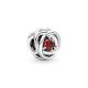 Pandora Charm "Ewigkeitskreis" Silber, Kristall Türkis 790064C02